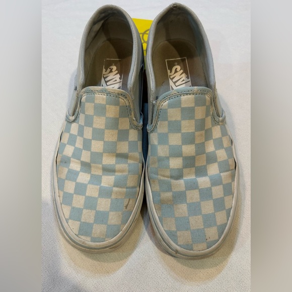Vans | Shoes | Vans Baby Blue White | Poshmark